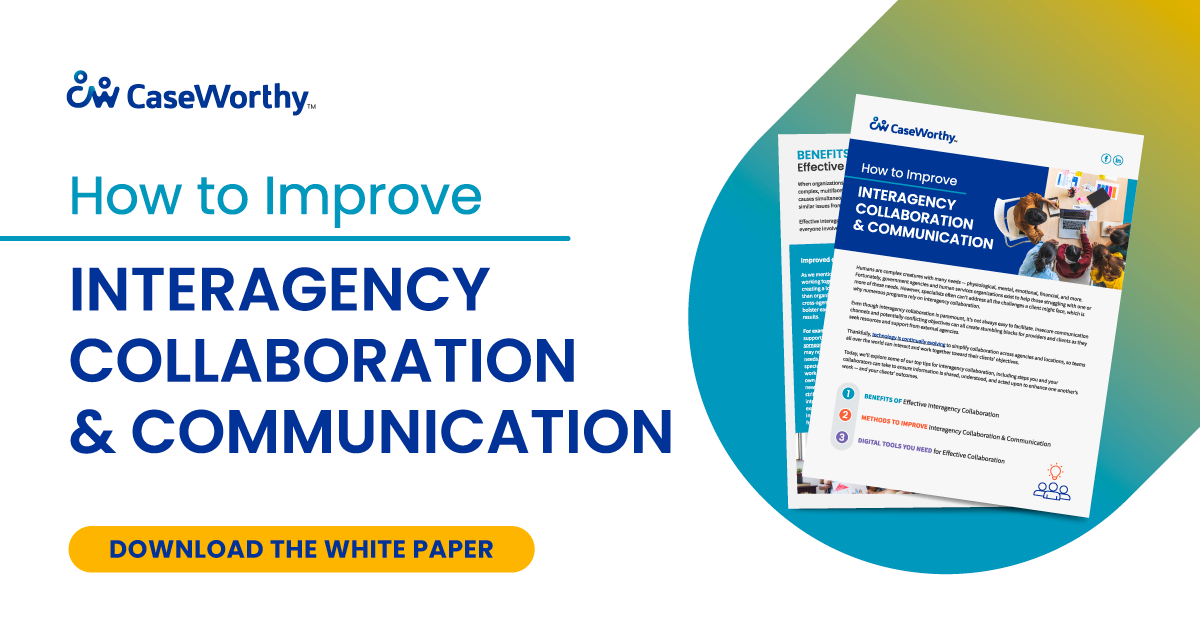 While Paper: How to Improve Interagency Collaboration & Communication